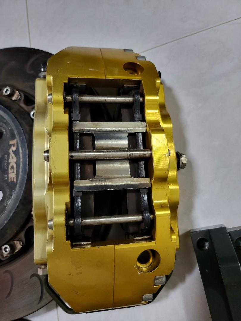 Rage Big 4 Pot 345mm Big Brake Kit for Honda HRV Vezel Civic Stream ...