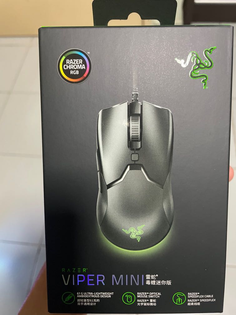 Razer Viper Mini (With mousepad), Computers & Tech, Parts & Accessories ...