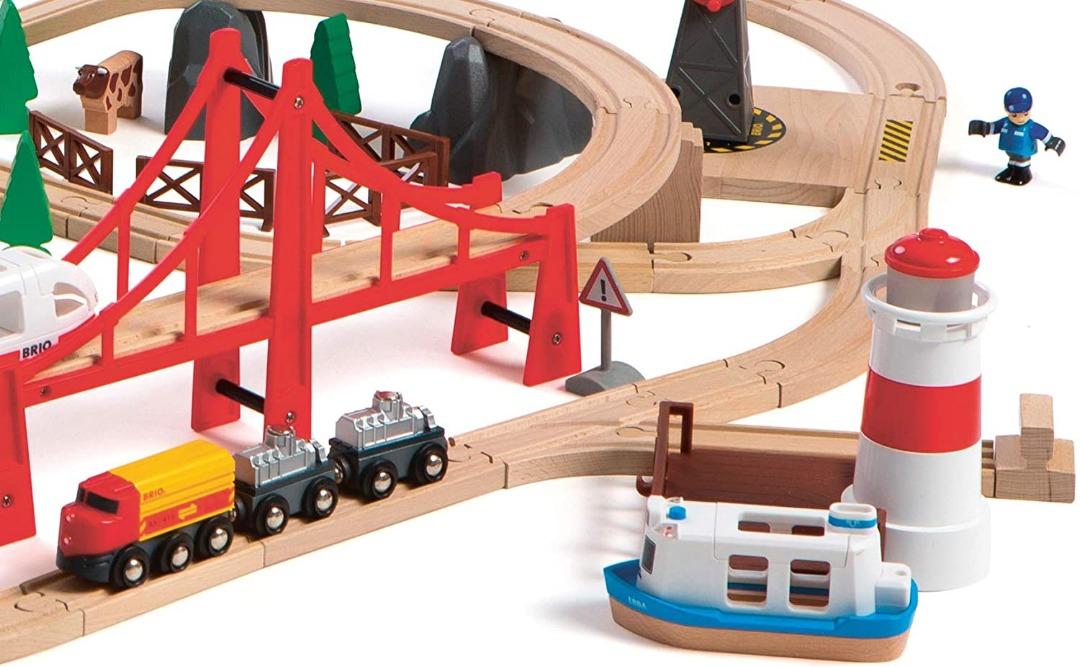 {READY STOCK} BRIO 33766 Railway World Deluxe Set, Hobbies & Toys, Toys ...