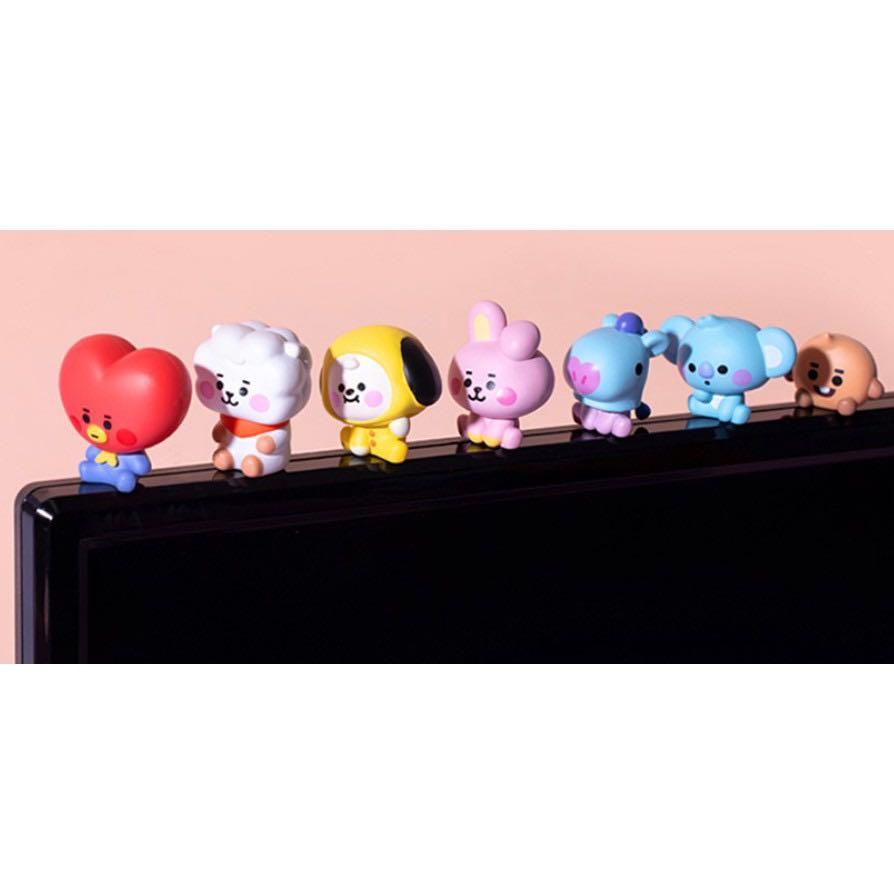 [READY STOCK] BTS BT21 BABY OFFICIAL ROYCHE MONITOR FIGURE, Hobbies ...