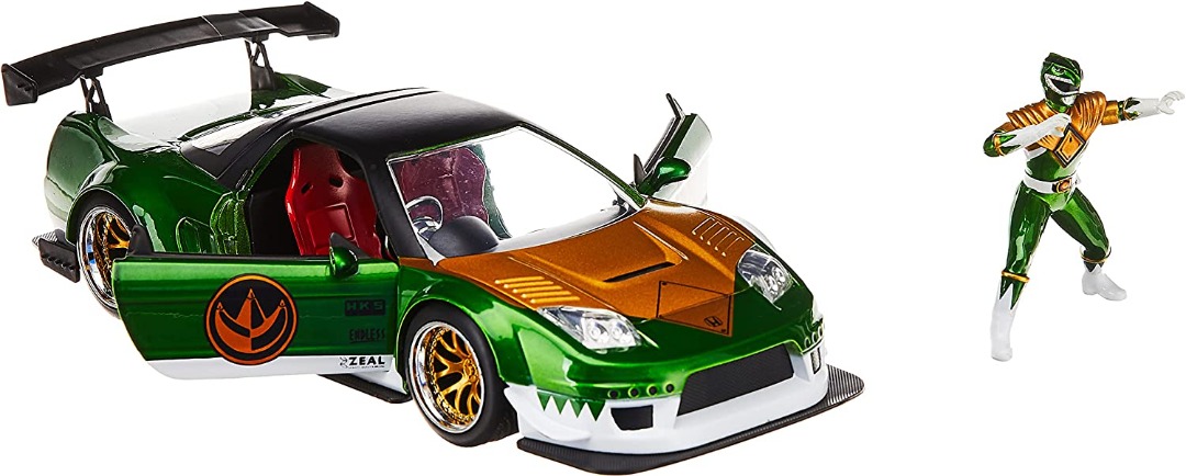 {READY STOCK} Jada Toys 31909 Power Rangers 1:24 2002 Honda NSX Type-R ...