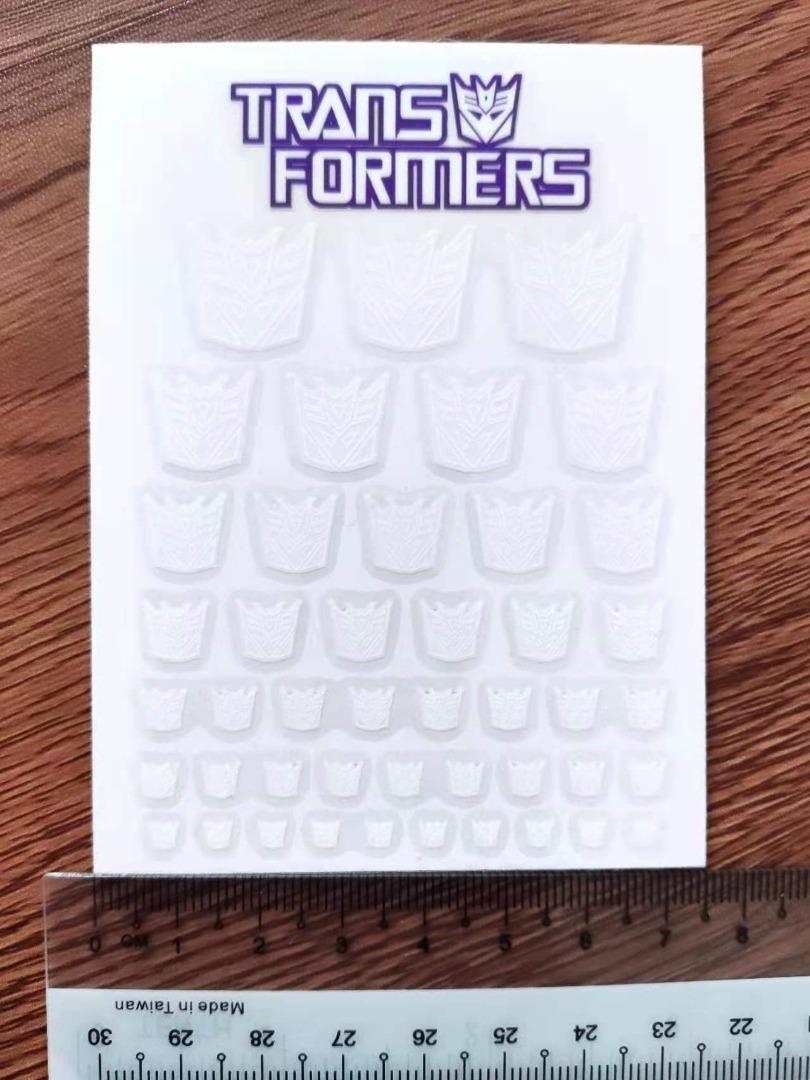 [Ready Stock] Transformers Transfer Decal Sticker, Hobbies & Toys ...