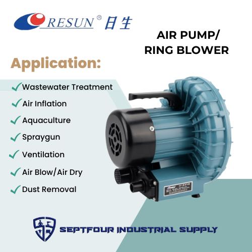 Resun Air Pump/Ring Blower, Commercial & Industrial, Construction Tools ...