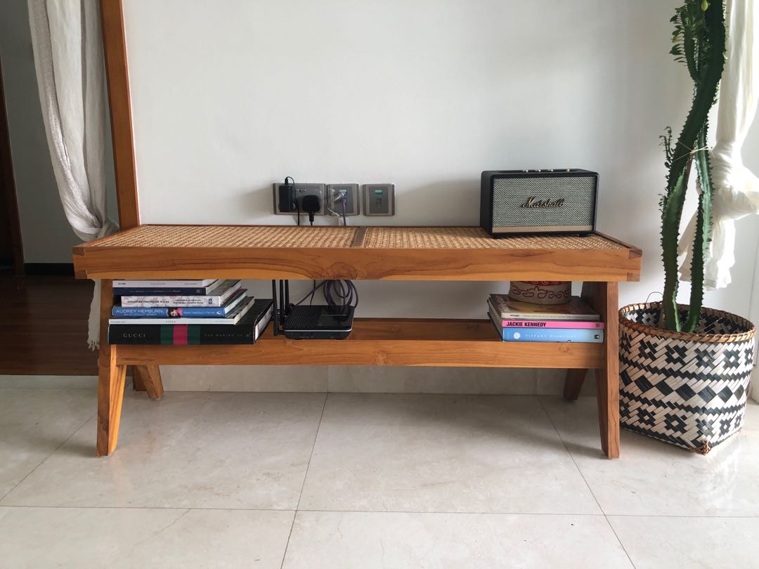 Rooma rattan bench, Furniture & Home Living, Furniture, Other Home ...