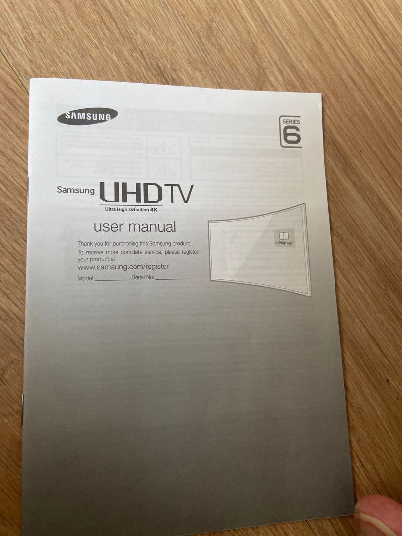 Samsung curved TV 41 inch UAT , TV & Home Appliances, TV ...