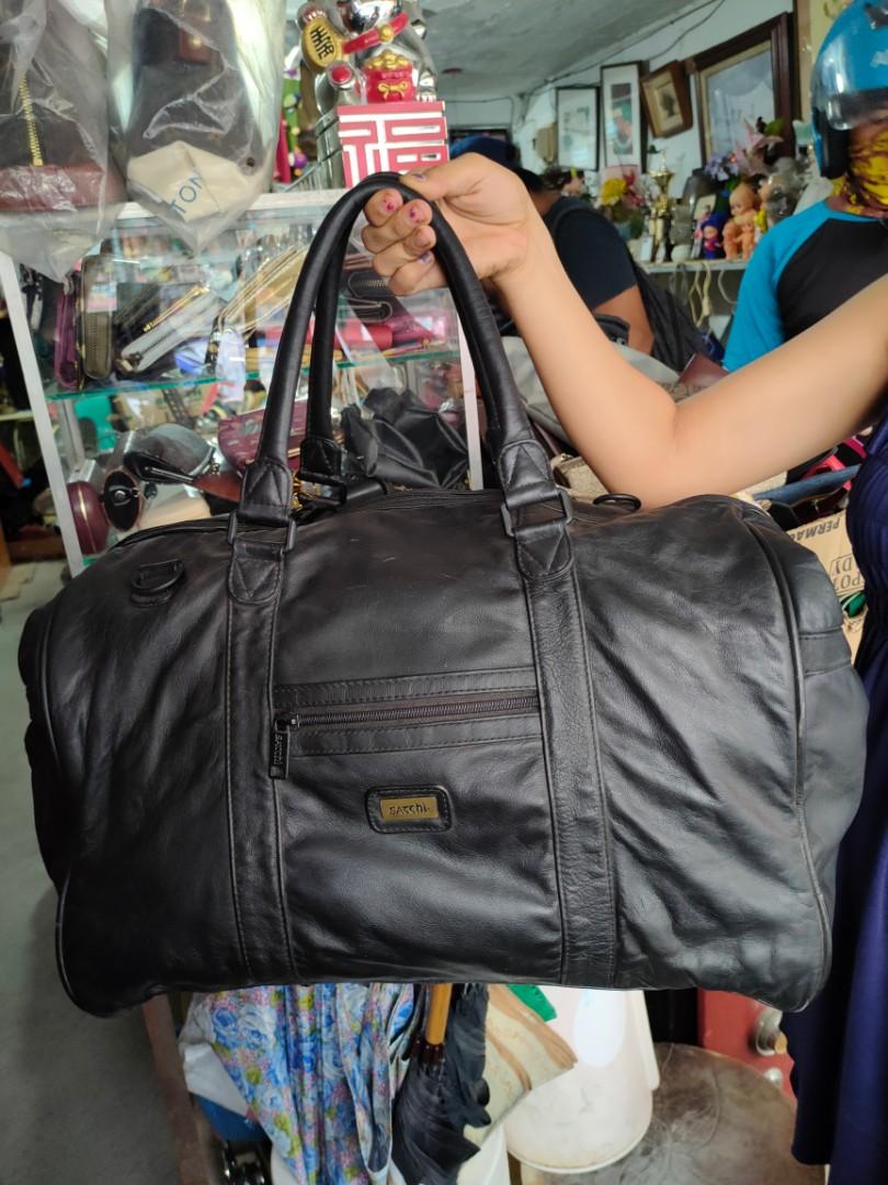 Satchi original leather bag, Luxury, Bags & Wallets on Carousell