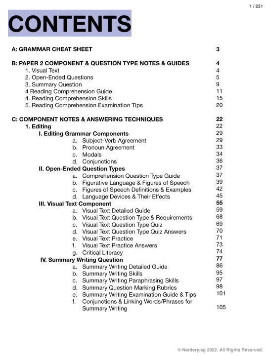 UPDATED 2024* LATEST SYLLABUS GCE O LEVEL ENGLISH 1184|COMPREHENSIVE ...