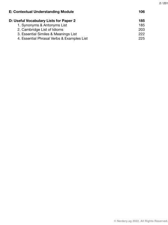 UPDATED 2024* LATEST SYLLABUS GCE O LEVEL ENGLISH 1184|COMPREHENSIVE ...