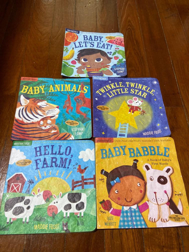 Set of 5 used indestructibles books, Hobbies & Toys, Books & Magazines ...