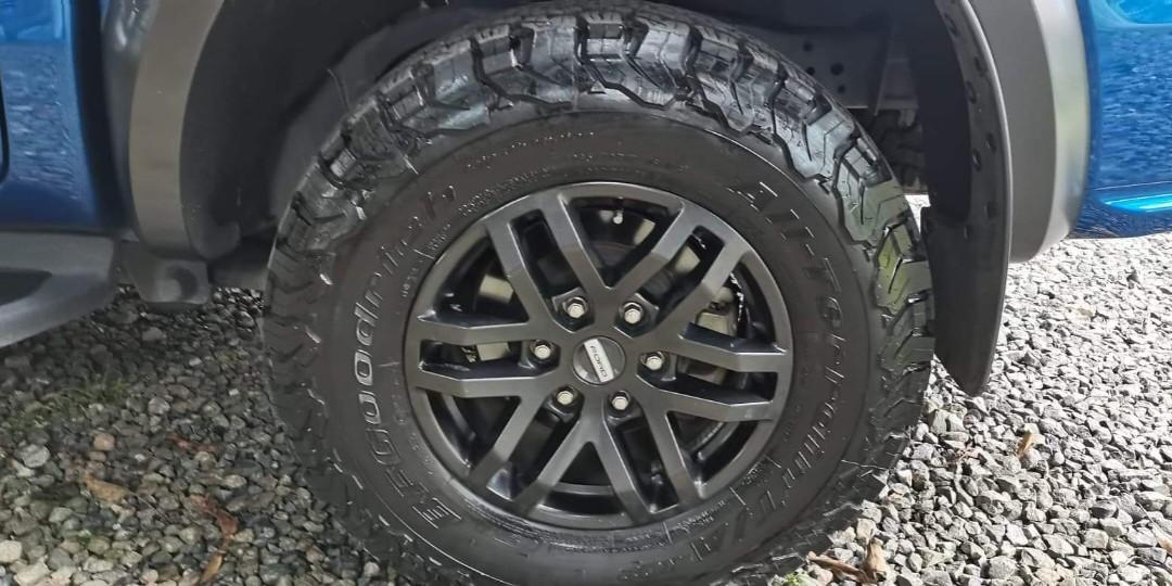 Set of Ford Ranger Raptor wheels and tires, Car Parts & Accessories ...