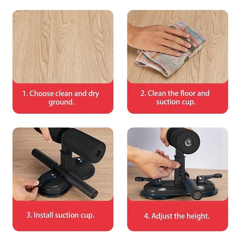 (SG Ready Stock) Sit Up Assistant Ankle Support Self T Bar Abdominal ...