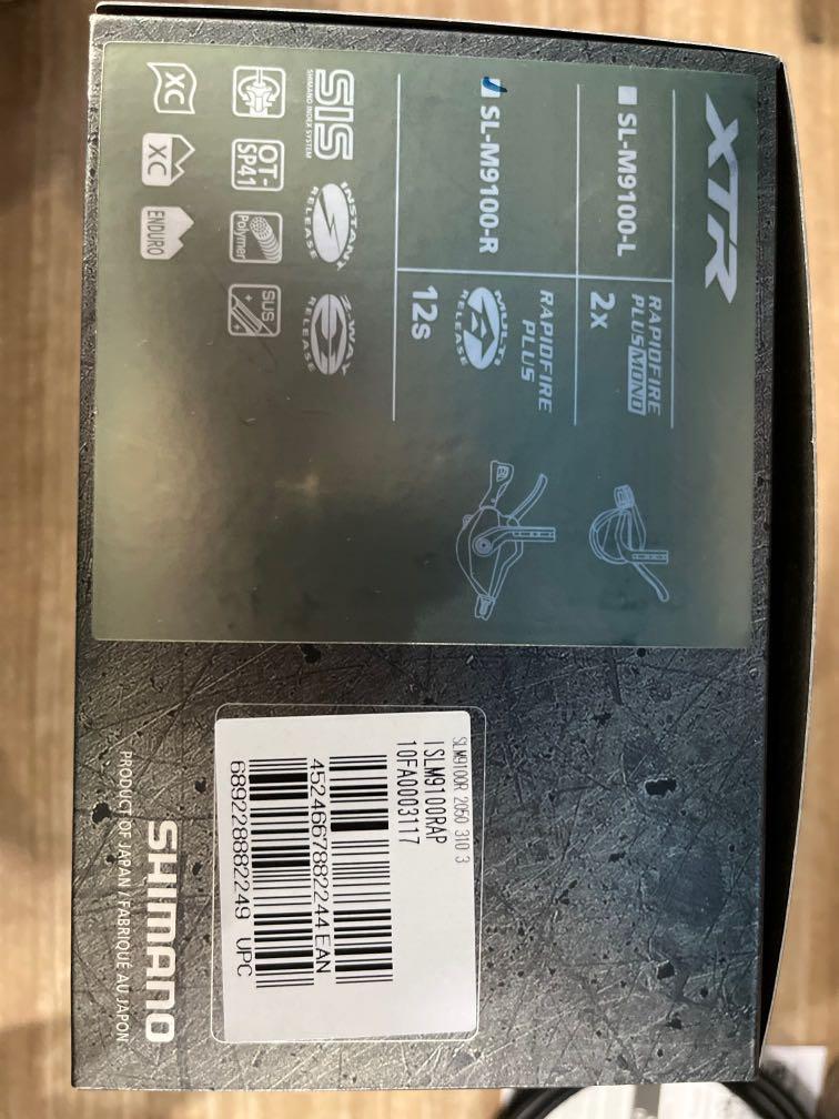 Shimano XTR 12 speed shifter, Sports Equipment, Bicycles & Parts, Parts ...