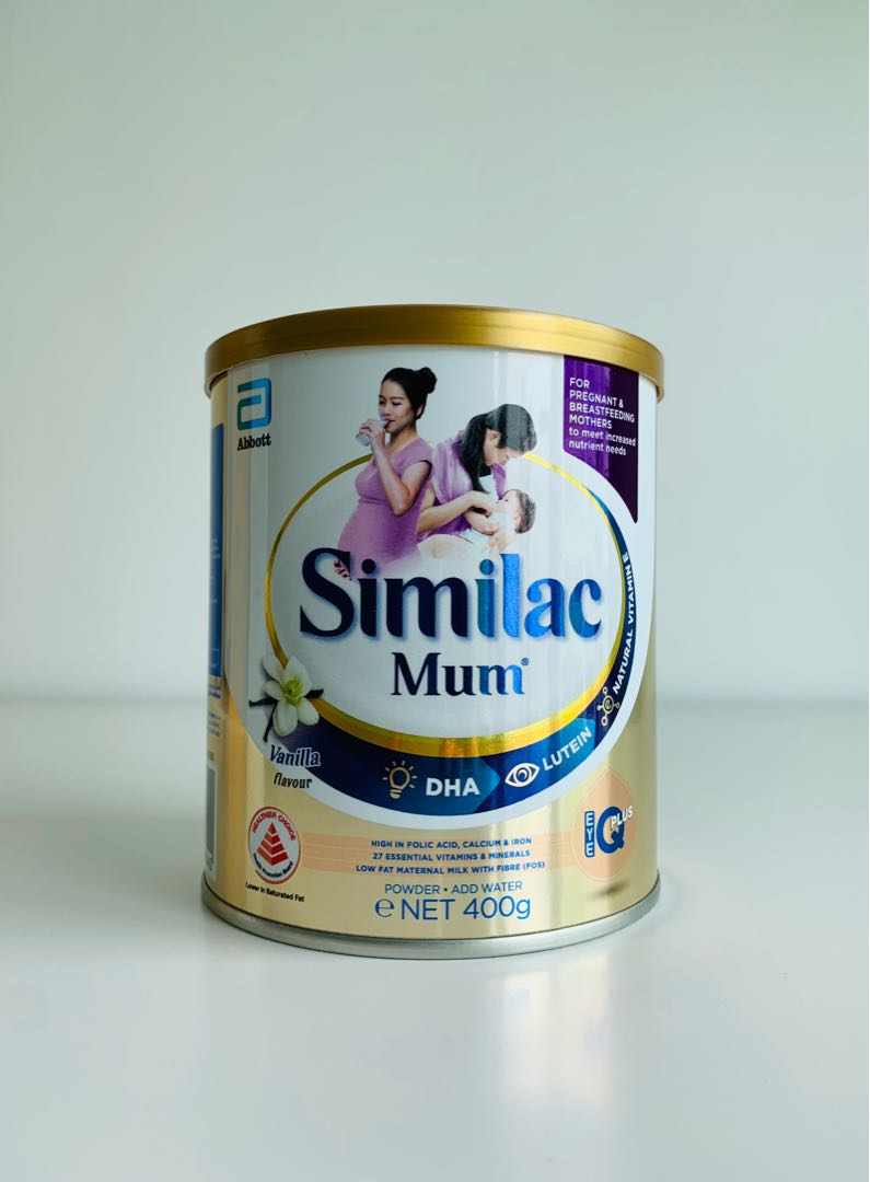 Abbott Similac Mum Vanilla 400g, Babies & Kids, Maternity Care on Carousell