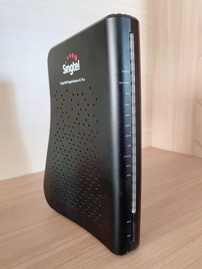 Singtel WiFi Gigabit AC Router and Optical Network Router, Computers ...