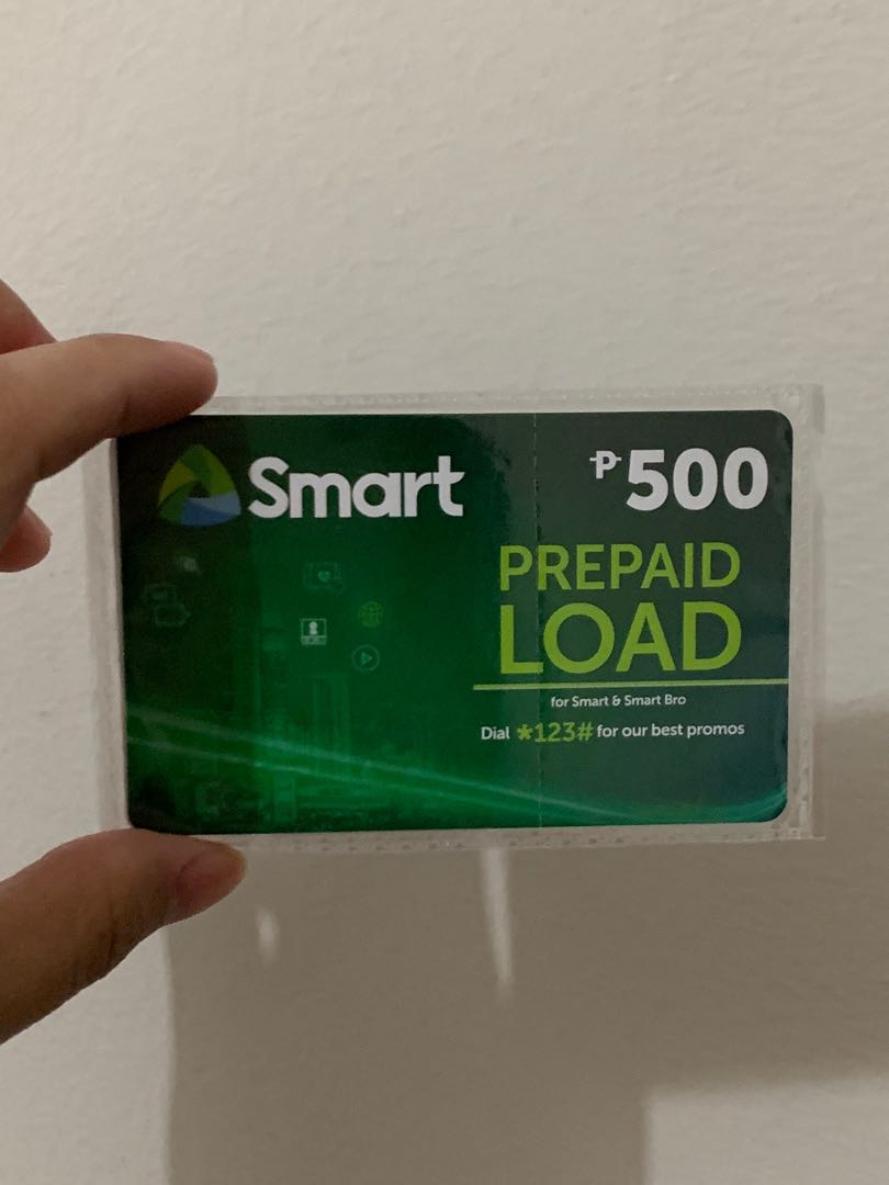 SMART LOAD CARD (500) on Carousell