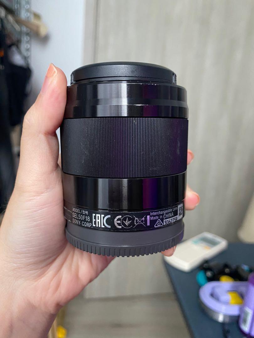 Sony SEL50F18 OSS Portrait Lens, Photography, Lens & Kits on Carousell