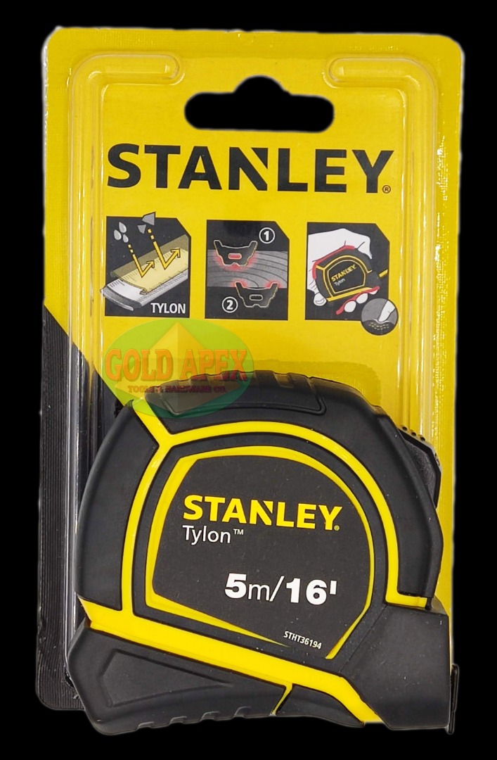 Stanley Tylon Tape Measure 5M, Commercial & Industrial, Construction ...