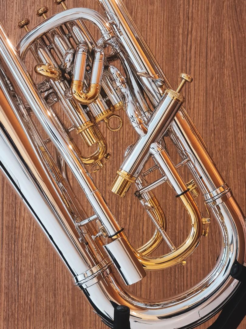 Sterling Virtuoso Custom Professional Euphonium, Hobbies & Toys, Music ...