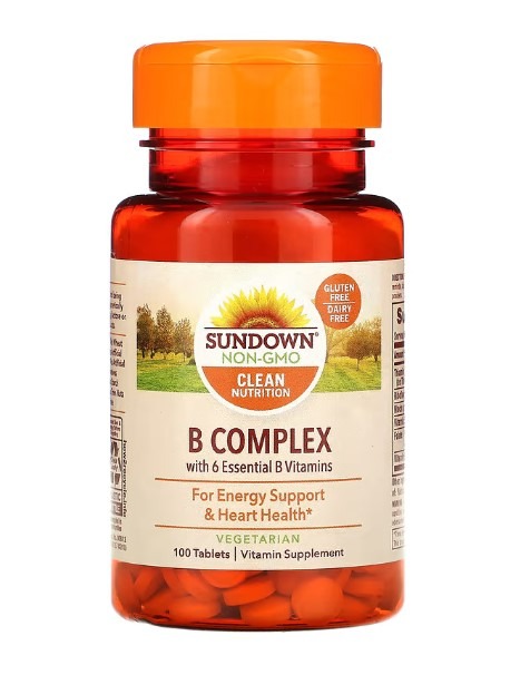 Sundown Naturals, B COMPLEX, B 族複合，100 片, 健康及營養食用品, 健康補充品, 健康補充品 - 維他命及 ...