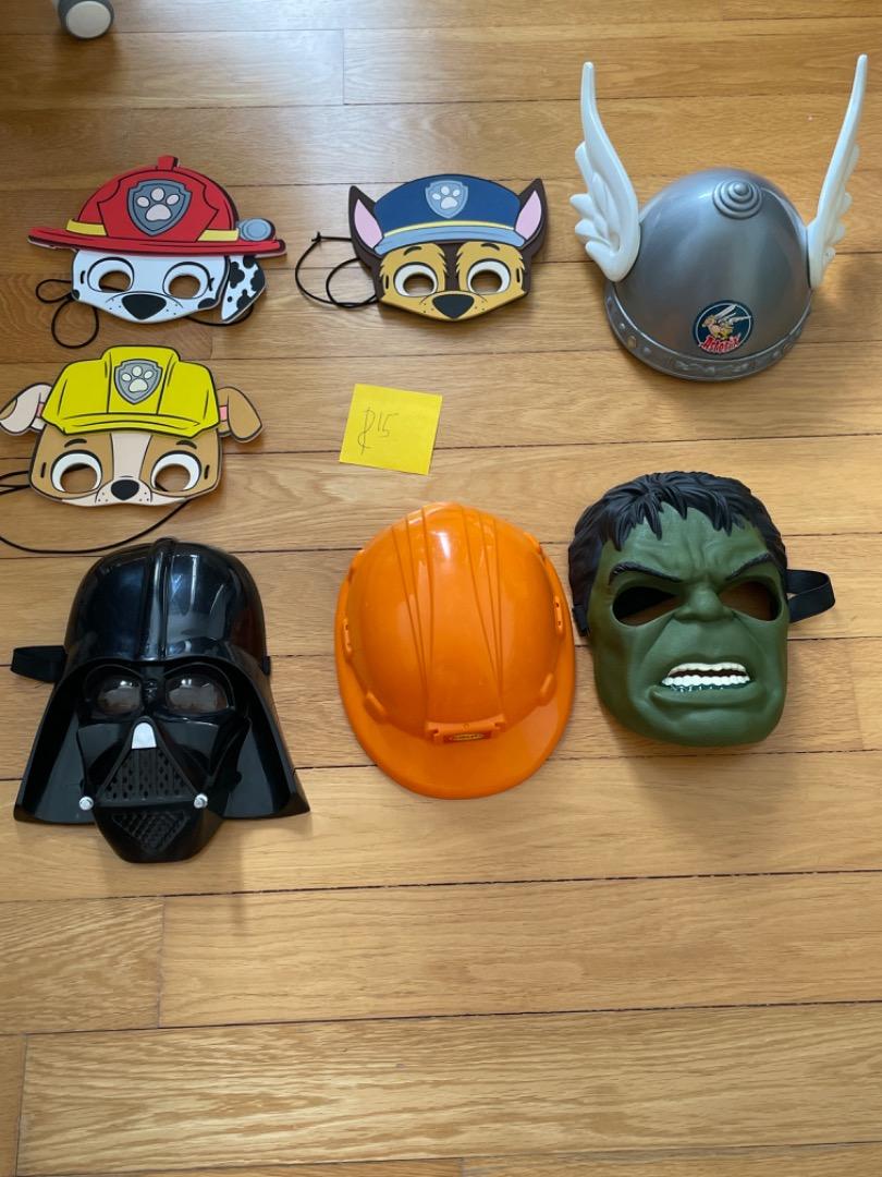 Super hero masks, Babies & Kids, Babies & Kids Fashion on Carousell