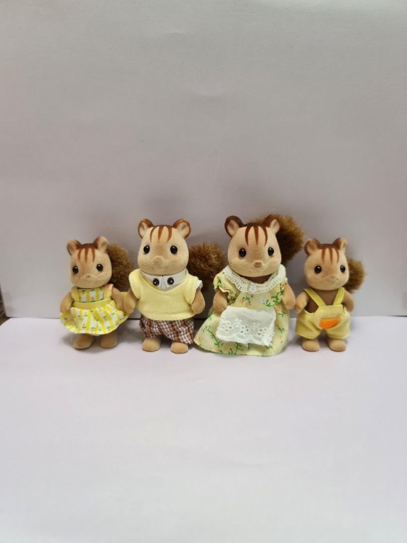 Sylvanian Families Squirrels Family Figurines, Hobbies & Toys, Toys ...