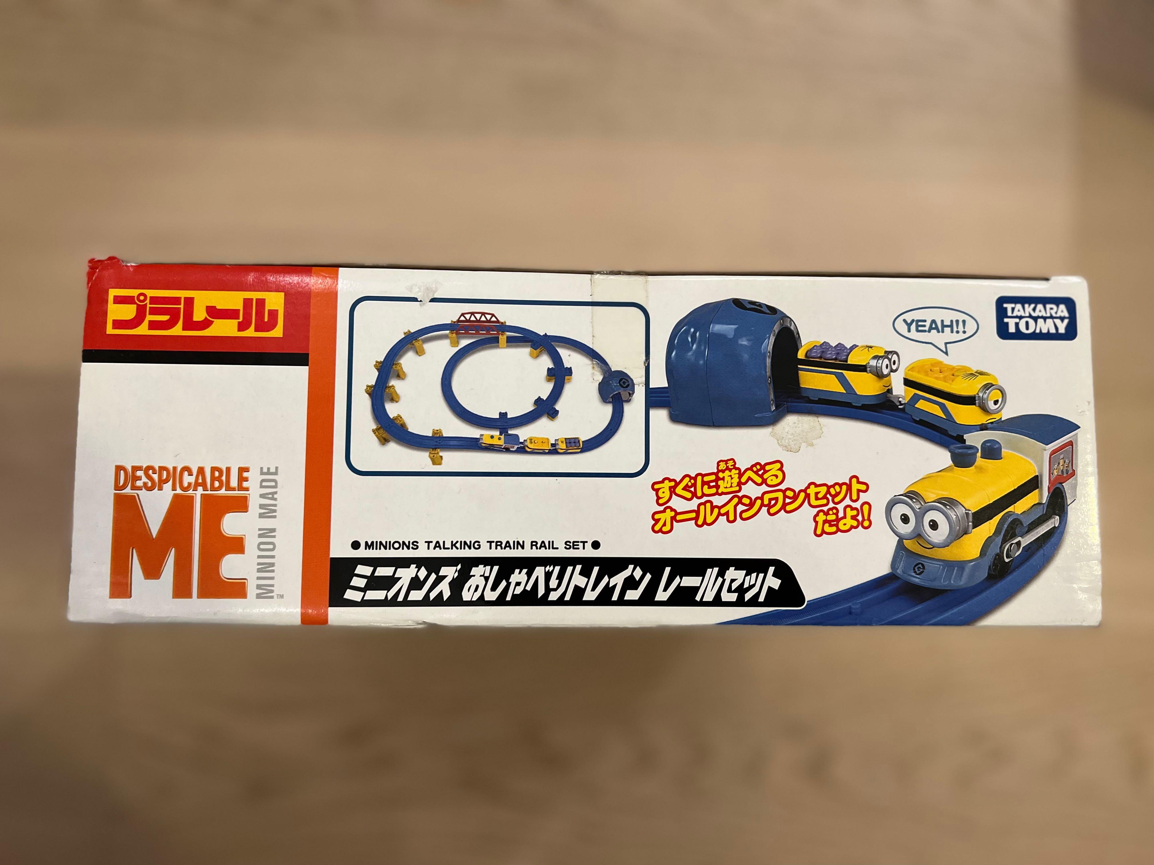Takara Tomy Dream Railway Minions Talking Train, 興趣及遊戲, 玩具 & 遊戲類 ...