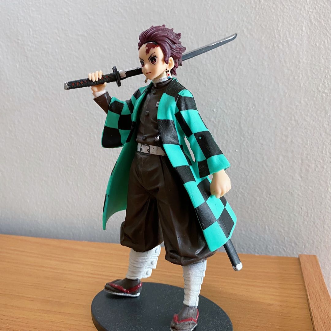 Tanjiro Kamado Anime Figure Demon Slayer, Hobbies & Toys, Toys & Games ...