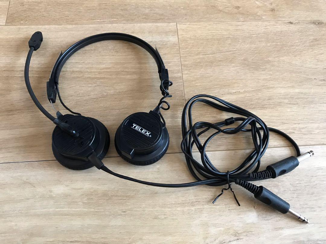 Telex Airman 850 active noise cancelling headset for pilots, Audio ...