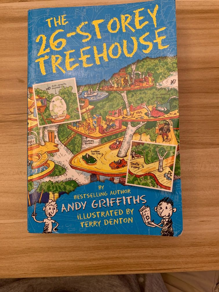 The 26-Storey Treehouse, 興趣及遊戲, 書本 & 文具, 小朋友書 - Carousell