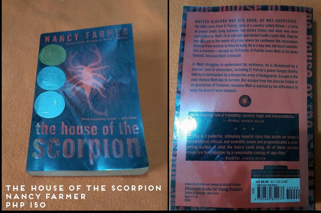 The House of the Scorpion - Nancy Farmer, Hobbies & Toys, Books ...