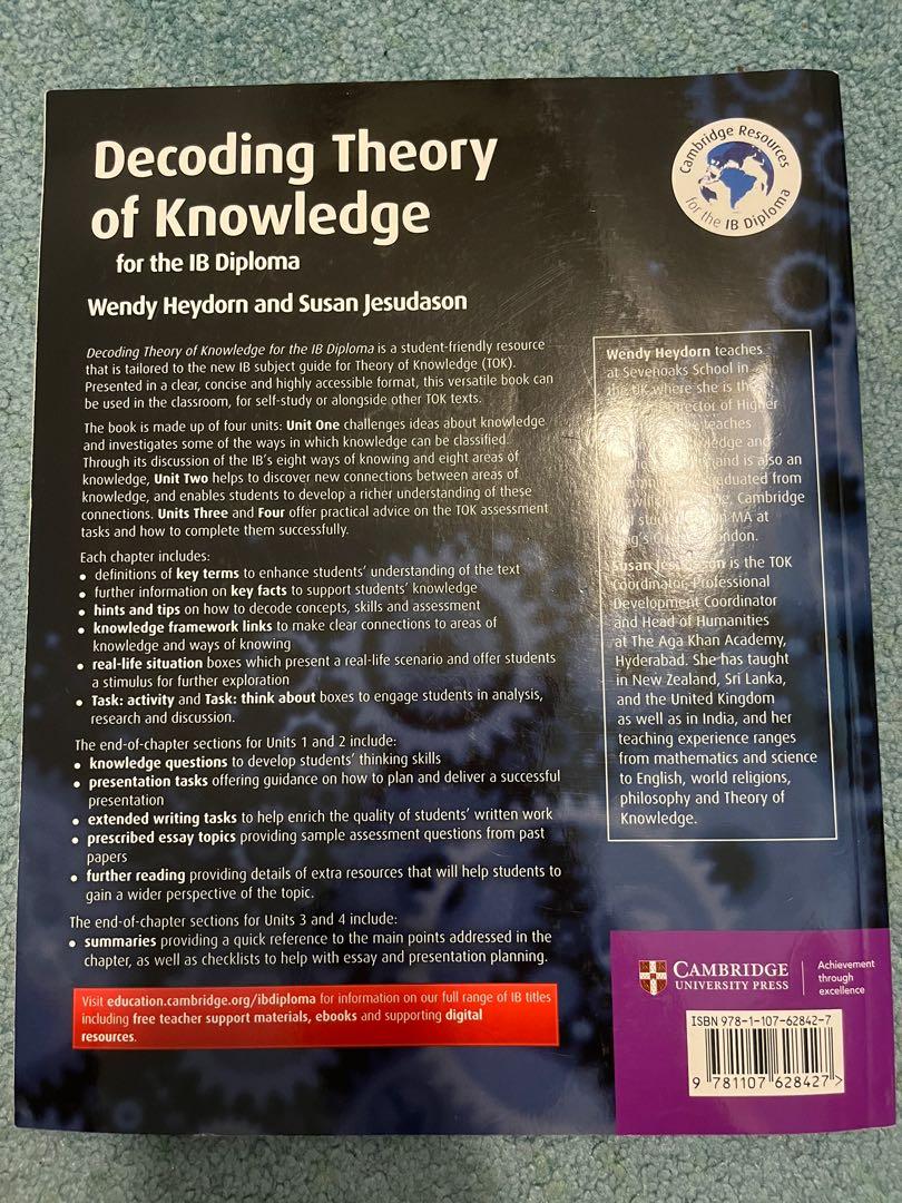 Theory of Knowledge Guidebook, Hobbies & Toys, Books & Magazines ...