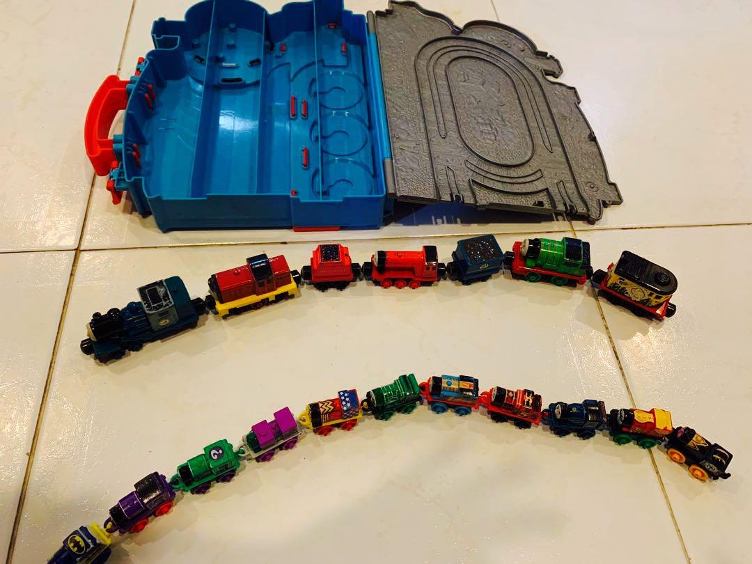 thomas and friends with box, Hobbies & Toys, Toys & Games on Carousell