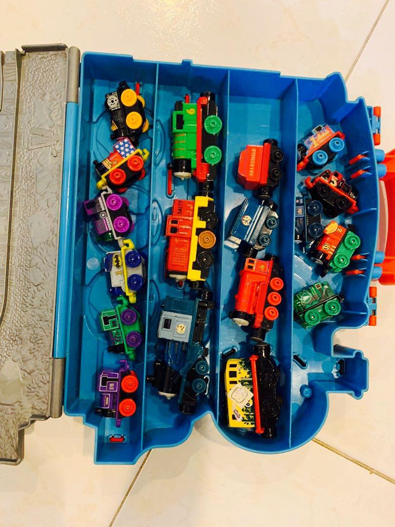 thomas and friends with box, Hobbies & Toys, Toys & Games on Carousell