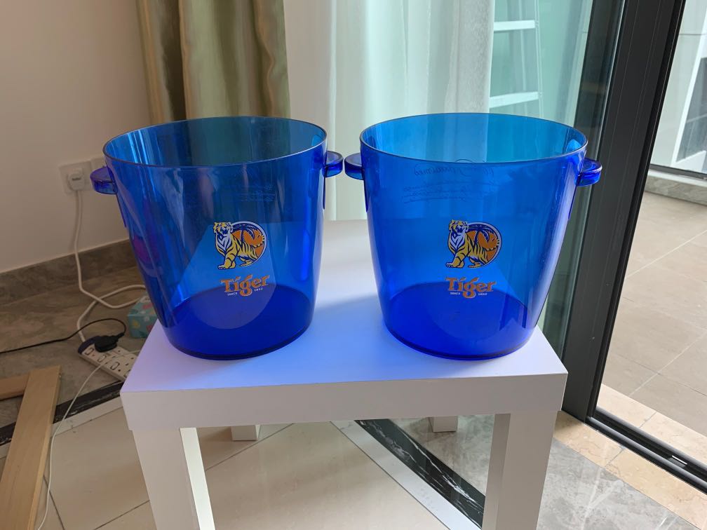 Tiger Beer bucket, Furniture & Home Living, Kitchenware & Tableware ...