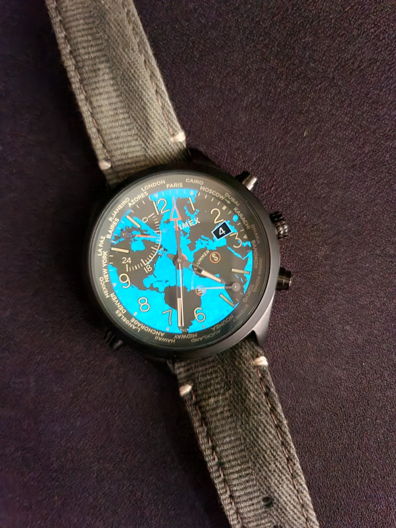 TIMEX Intelligent Quartz (GMT Worldtimer), Men's Fashion, Watches ...