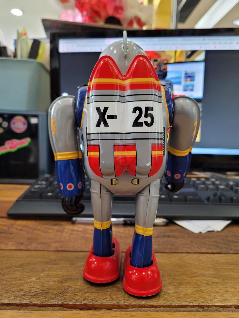 Tin Toy Super Robot X-25, Hobbies & Toys, Collectibles & Memorabilia ...