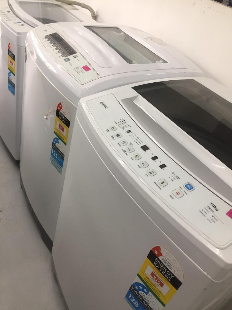 Topload Seiki Washine Machine, TV & Home Appliances, Washing Machines ...