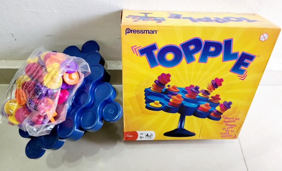 Topple game, Hobbies & Toys, Toys & Games on Carousell