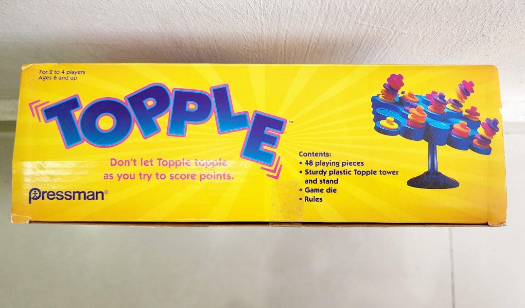 Topple game, Hobbies & Toys, Toys & Games on Carousell
