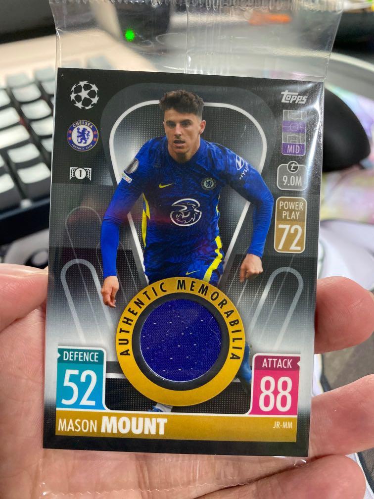 Topps Match Attax- Mason Mount Relic Card, Hobbies & Toys, Toys & Games ...