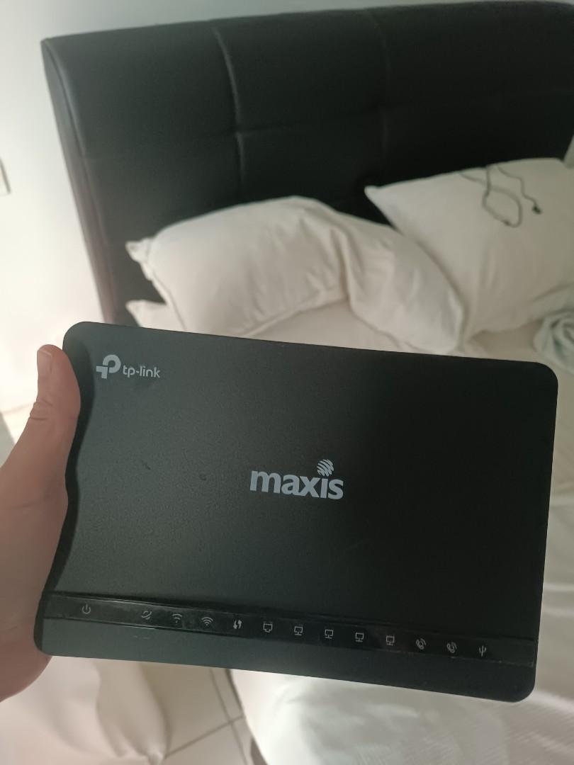 TP Link Maxis Router, Computers & Tech, Parts & Accessories, Networking on Carousell