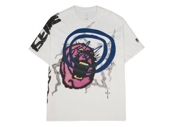 Travis Scott x Fragment Tee, Men's Fashion, Tops & Sets, Tshirts & Polo ...