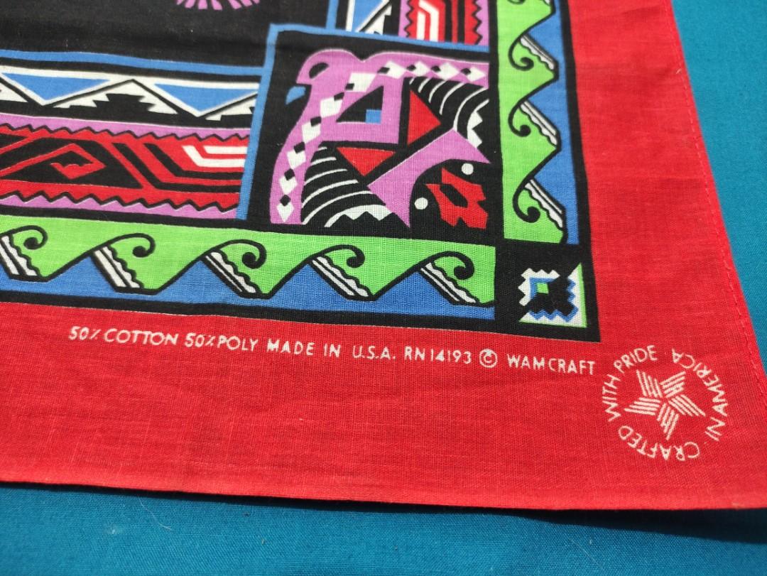 Tribal Pattern Wamcraft Bandana Handkerchief Hanky Panyo, Hobbies ...