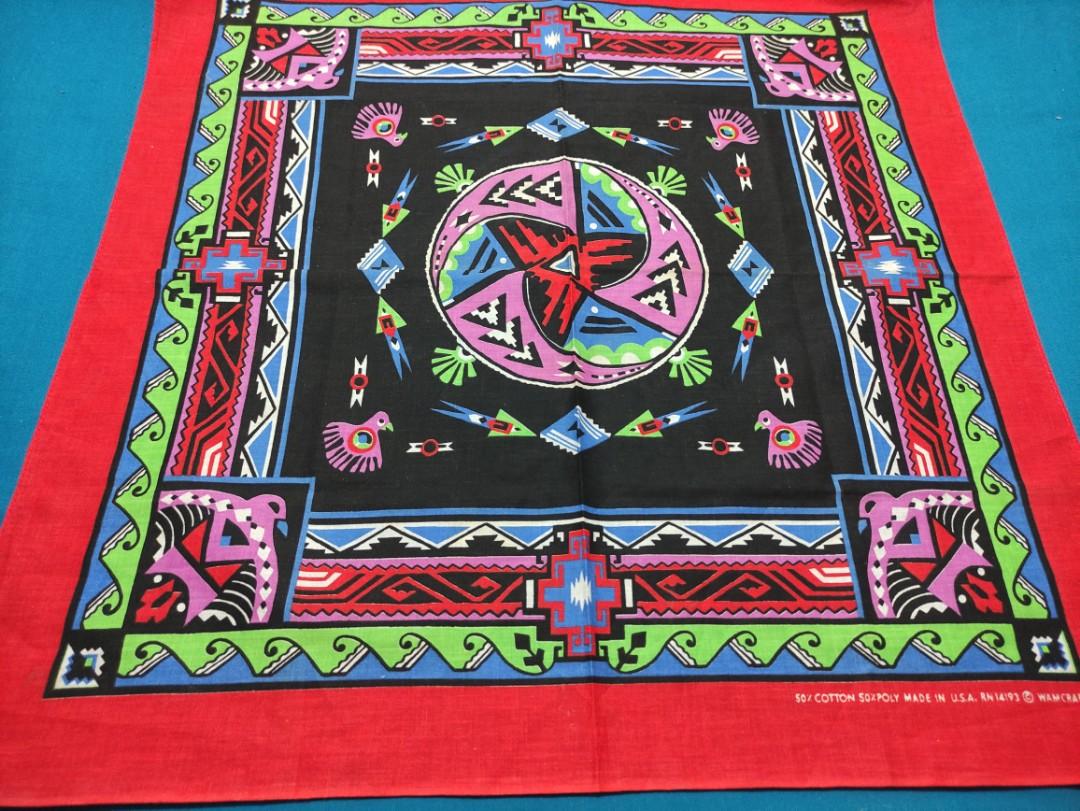 Tribal Pattern Wamcraft Bandana Handkerchief Hanky Panyo, Hobbies ...