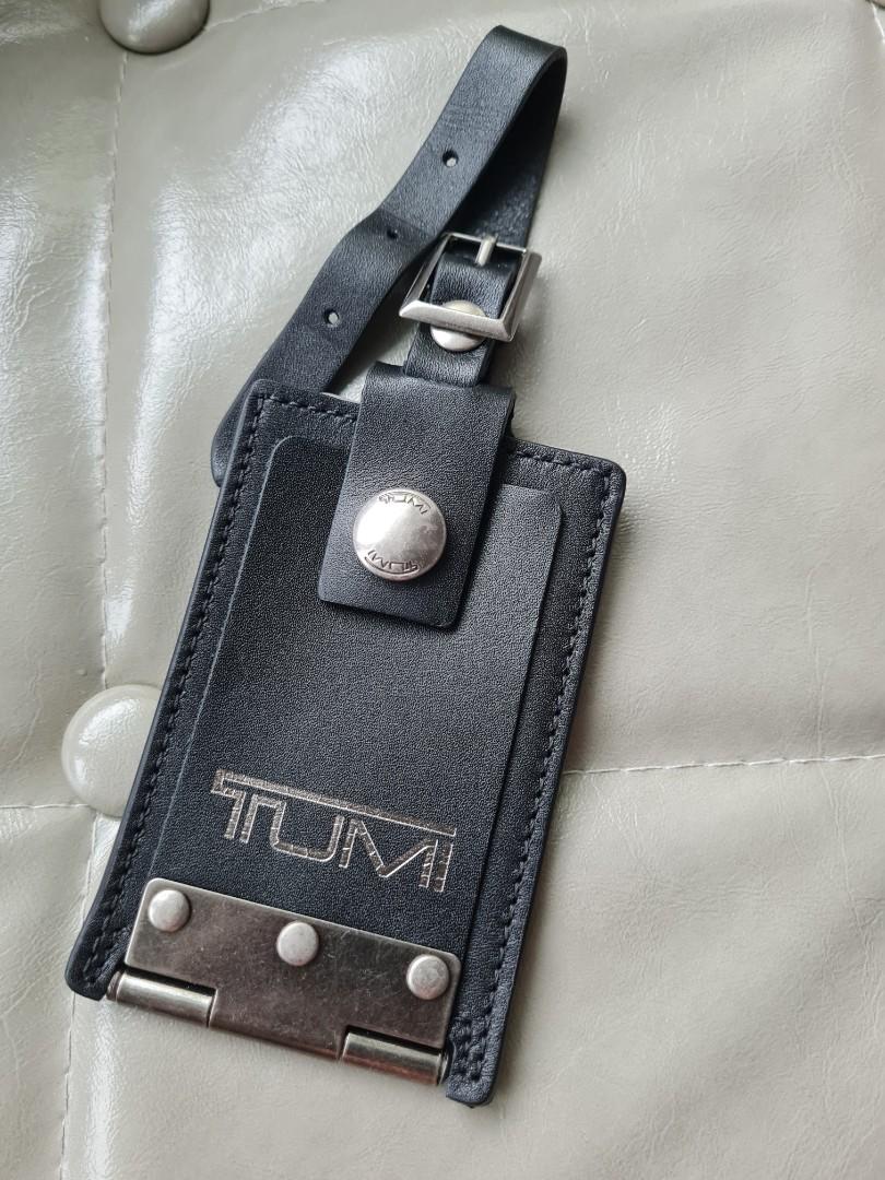 Tumi leather tag metal hinge, Hobbies & Toys, Travel, Travel Essentials ...
