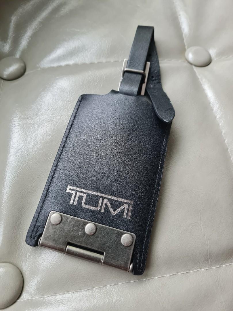 Tumi leather tag metal hinge, Hobbies & Toys, Travel, Travel Essentials ...