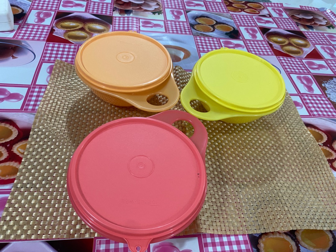 Tupperware mix n match set of 3, Furniture & Home Living, Kitchenware ...