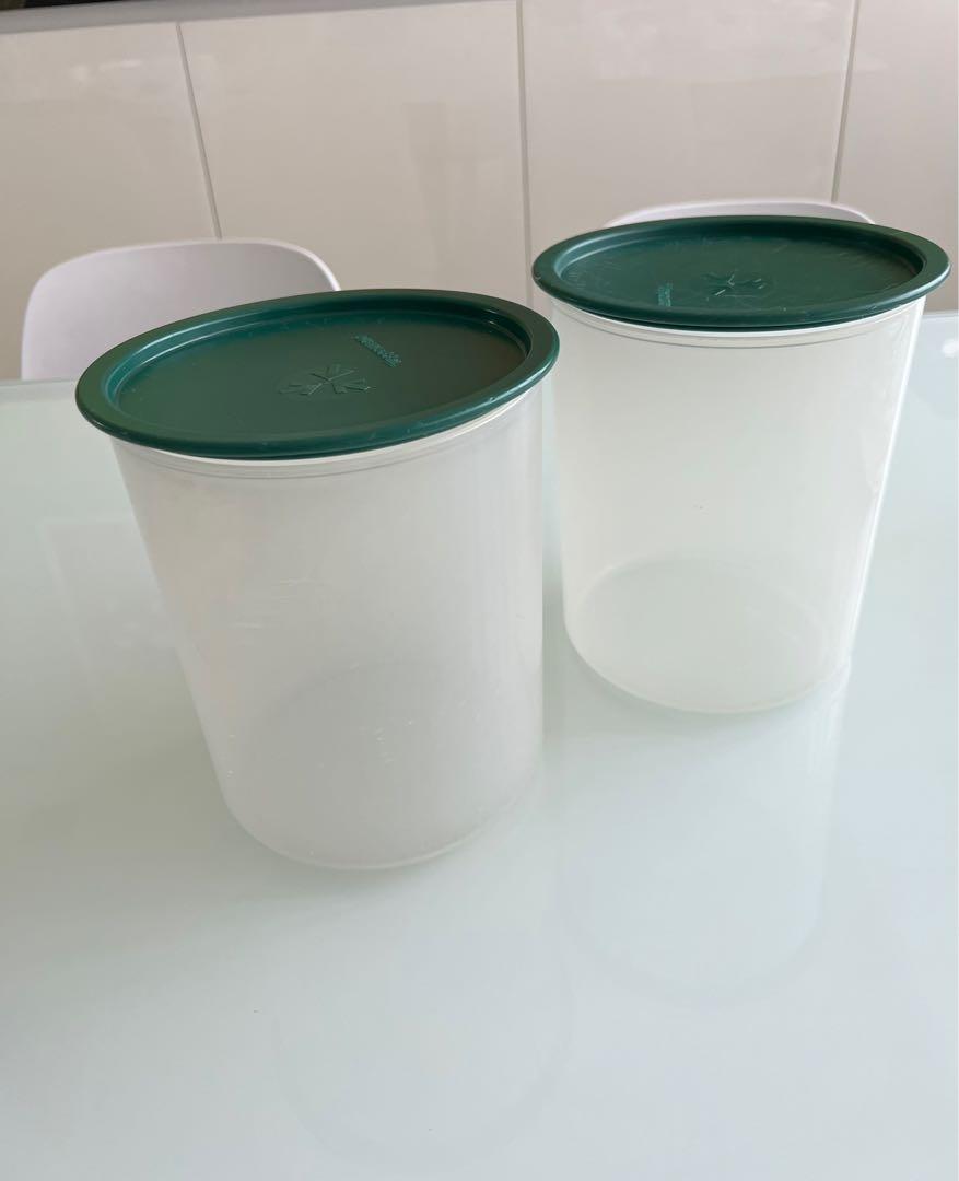 Tupperware One Touch Topper / Canister, Furniture & Home Living ...