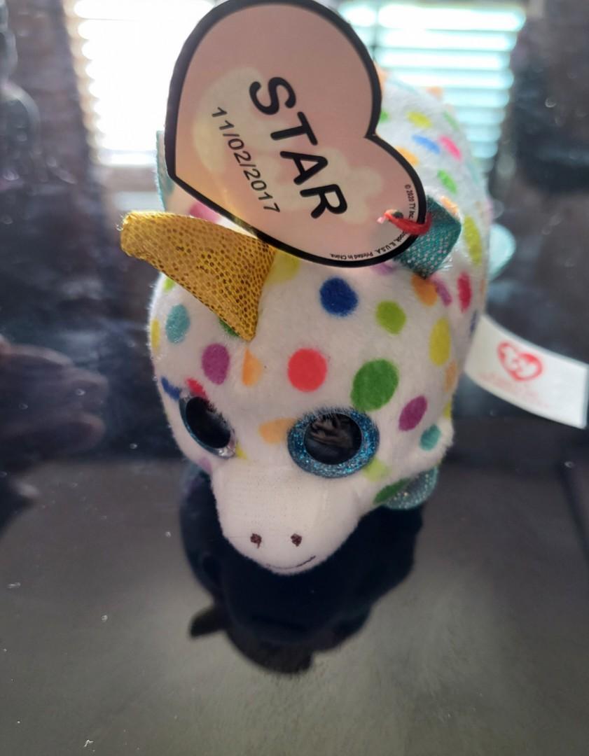 ty Star the Unicorn, Hobbies & Toys, Toys & Games on Carousell