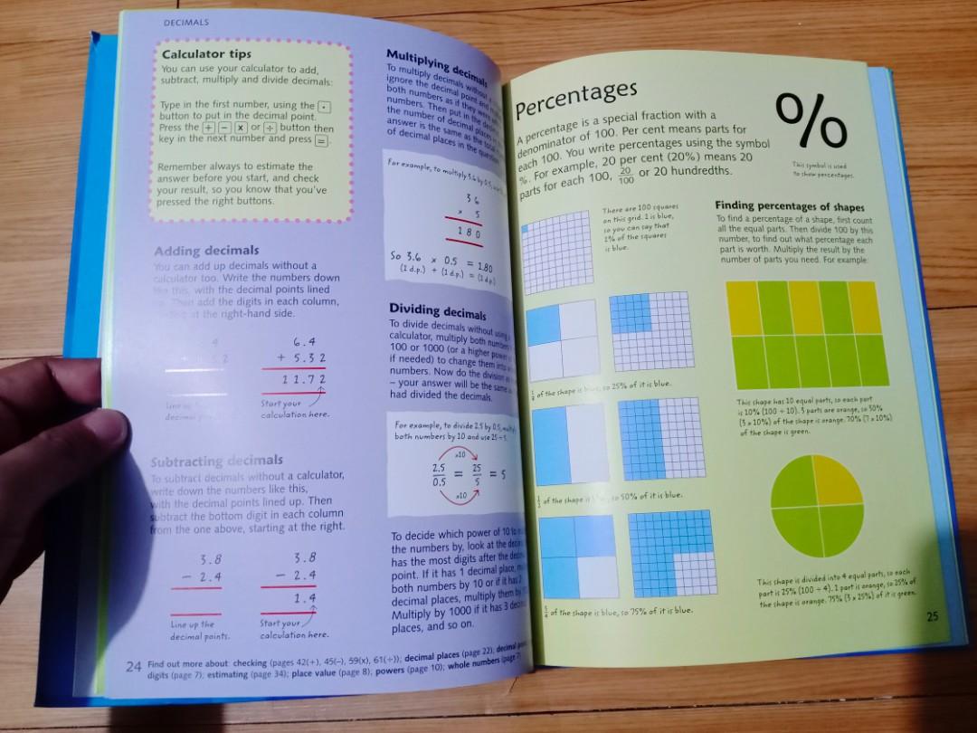 Usborne Junior Illustrated Maths Dictionary, Hobbies & Toys, Books ...